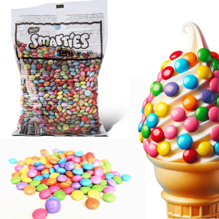 Smarties Mini MIX-IN 500g Streusel für Waffel-Desserts Lentilky