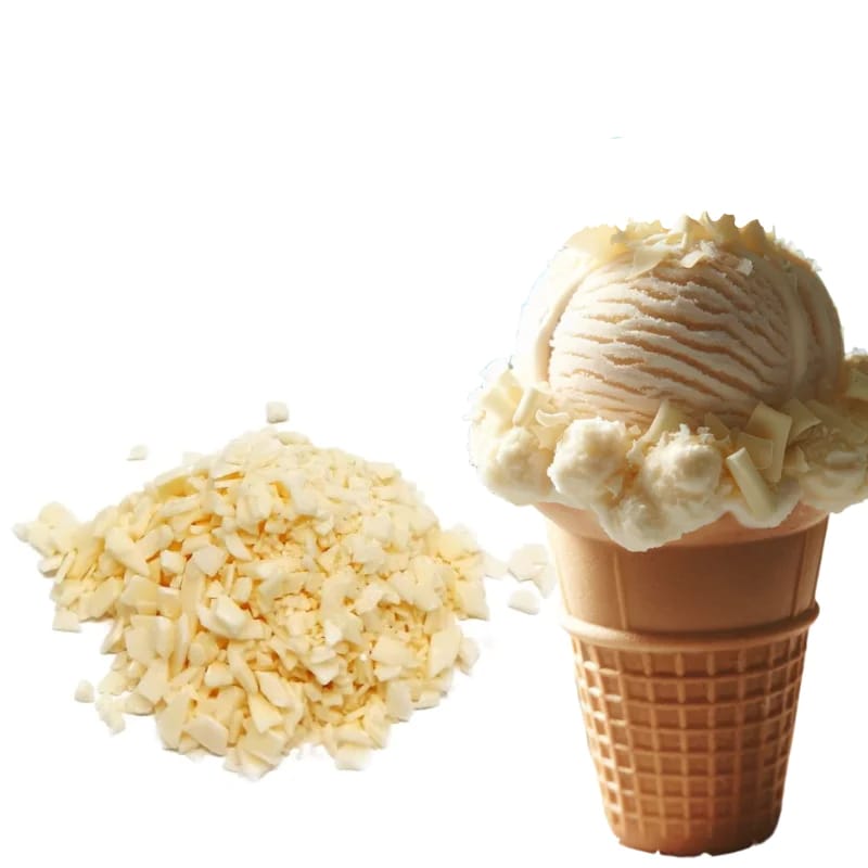 White Chocolate Flakes | Sprinkles